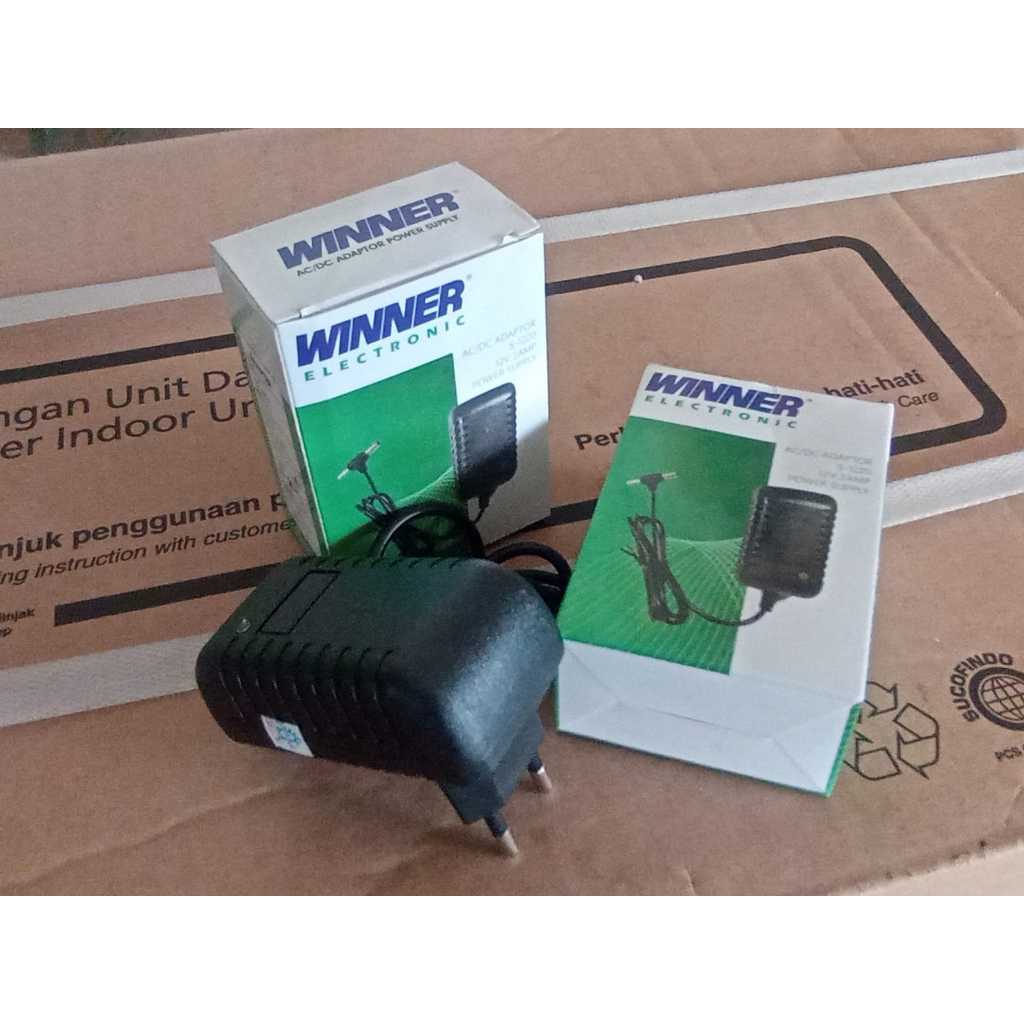 Winner AC/DC POWER SUPPLY ADAPTER 12V 2A | Shopee Philippines