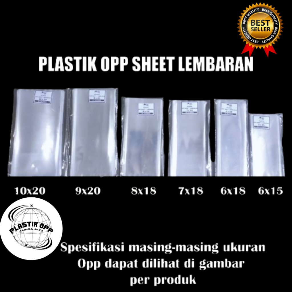 Opp Plastic Without Glue One Sheet Sheet 6x15 6x18 7x18 8x18 9x20 10x20/pack Of Sponge Rolls Wet ...