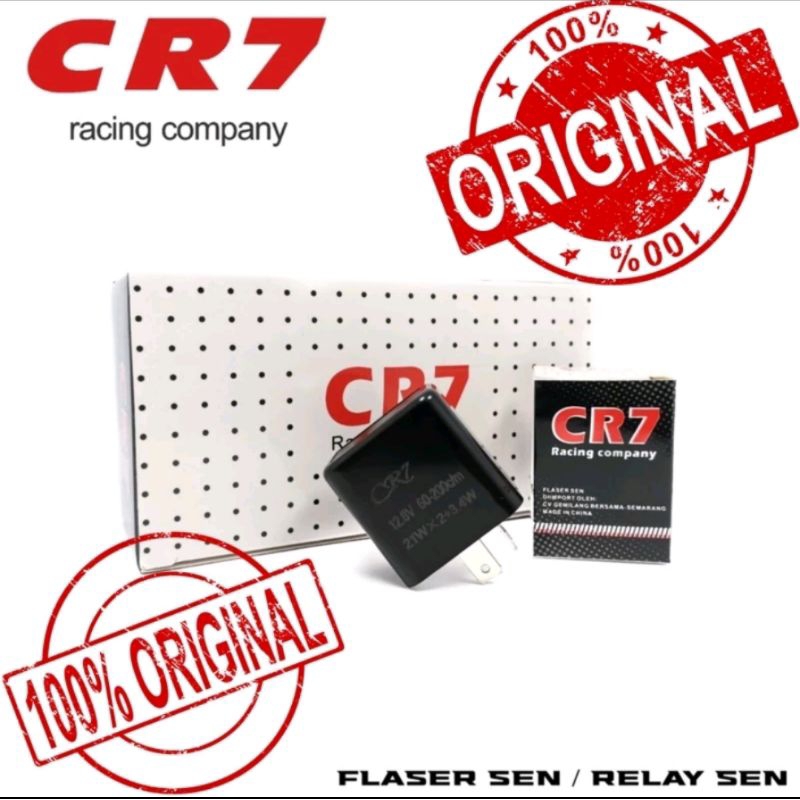 Flasher FLASER ORIGINAL CR7 FLASHING LED SEN SEIN RELAY | Shopee ...