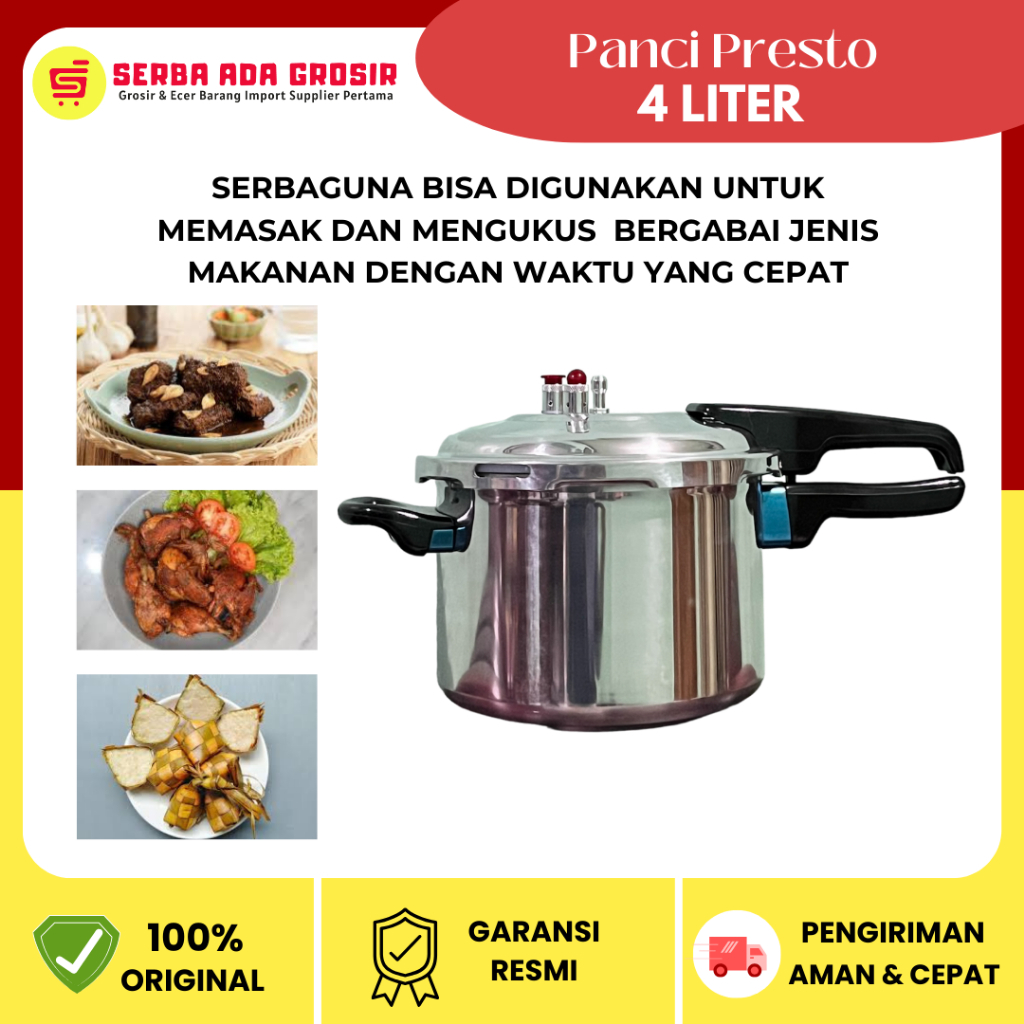 4 LITER HC PRESTO POT | Shopee Philippines