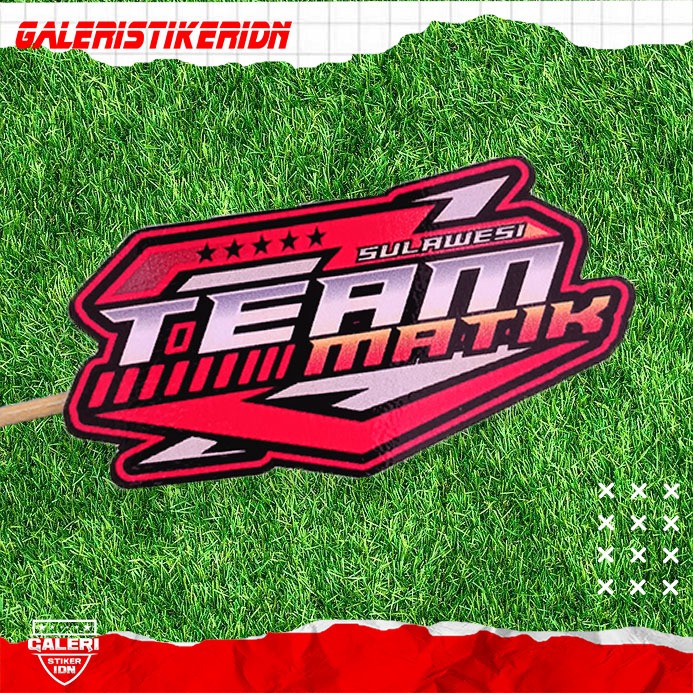 Original TEAM MATIC SULAWESI STICKER VIRAL BONE STICKER STM SULAWESI ...