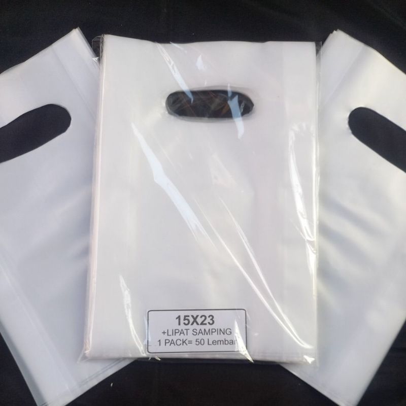 Side FOLDING PLONG PLASTIC 15X23 PLAIN | Shopee Philippines