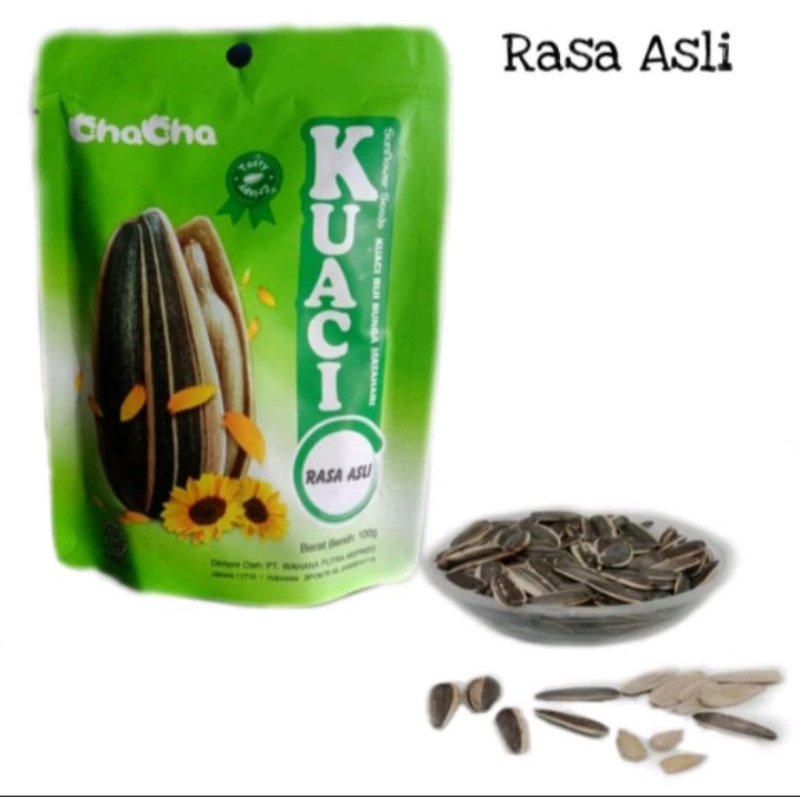 Kuaci Chacha Original Contents 100 Grams (Original Flavor) | Shopee ...