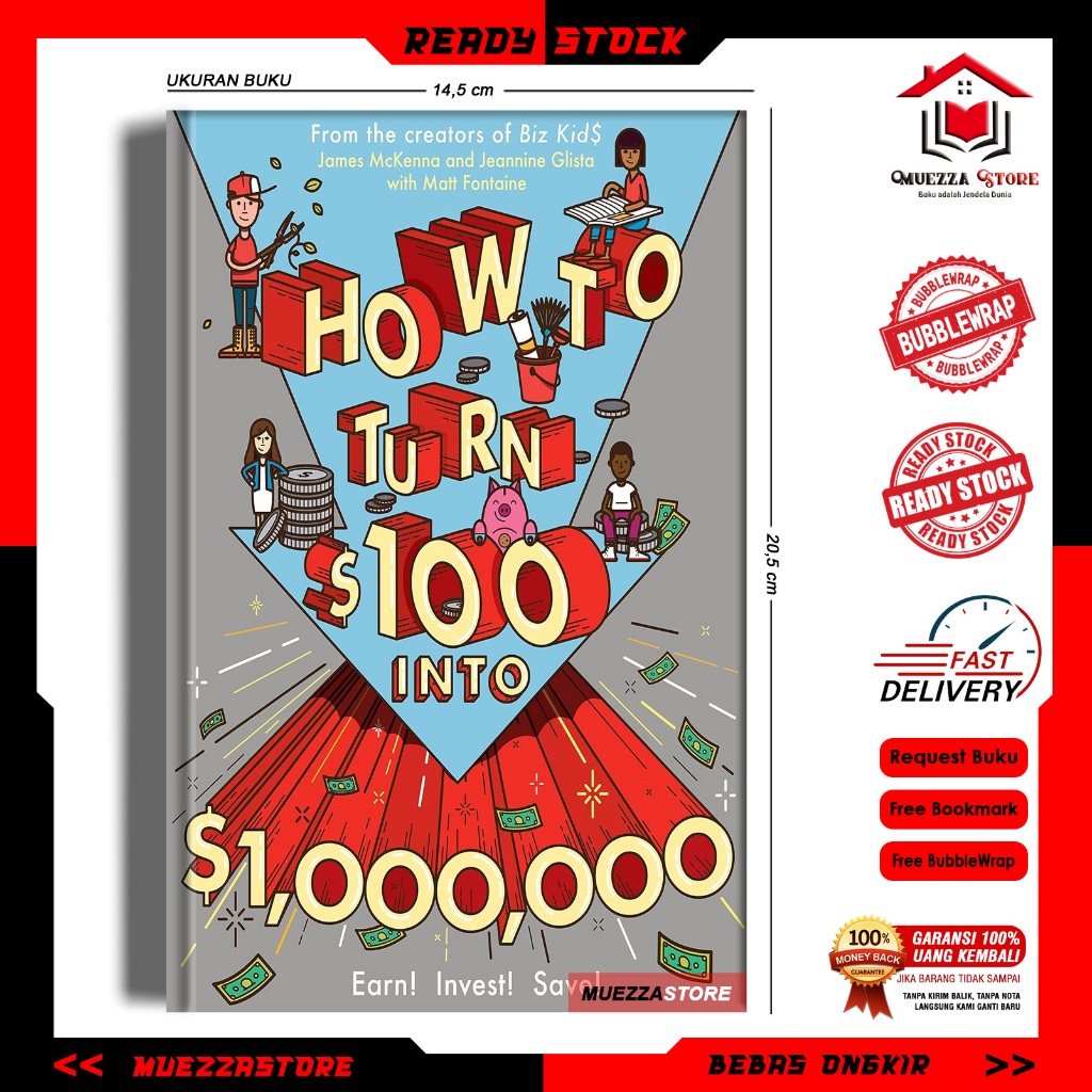 How to Turn $100 into $1,000,000: Earn! Invest! Save! By James McKenna ...