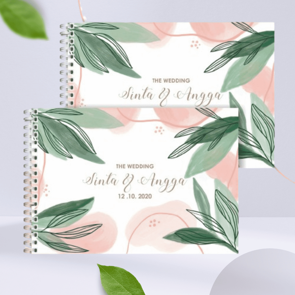 Custom wedding Guest book / wedding Guest book / wedding book | Shopee ...