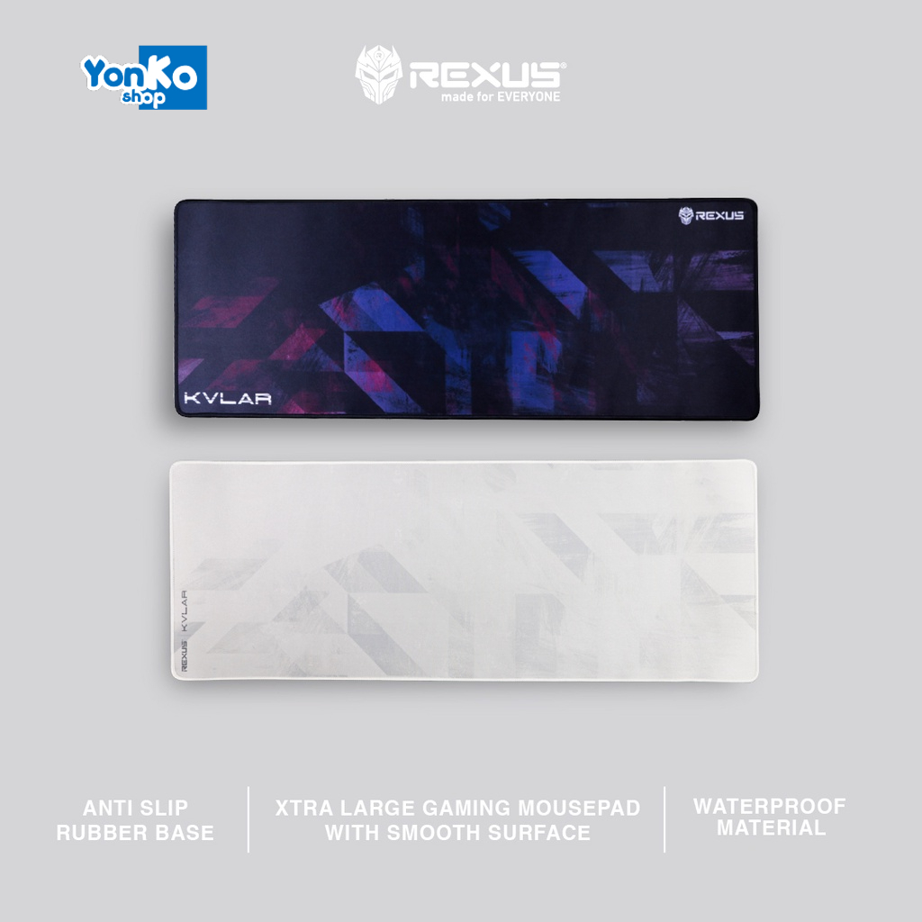 Rexus Gaming Mousepad KVLAR T10 Speed Edition 80x30cm Thickness 3mm XL ...