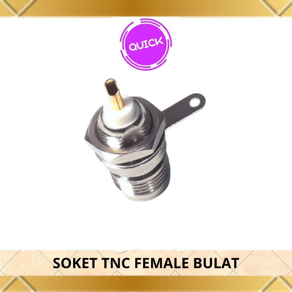 TNC female Round Model Body Connector Socket | Shopee Philippines