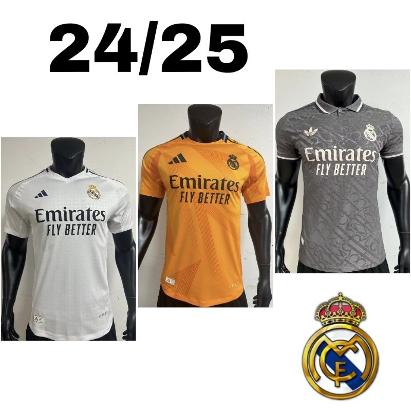 [PI] Madrid PI PLAYER ISSUE FOOTBALL JERSEY CATALOG 2024 2025 HEATDRY ...