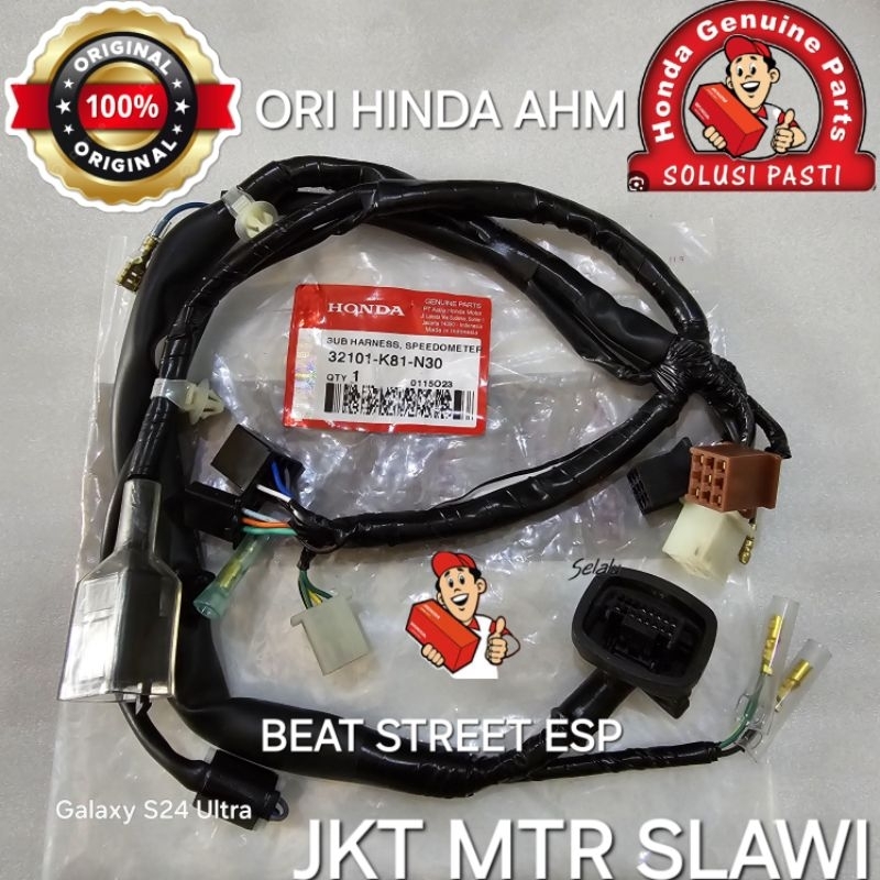 32101-k81-n30 Sub harness speedometer Cable speedometer spido beat ...