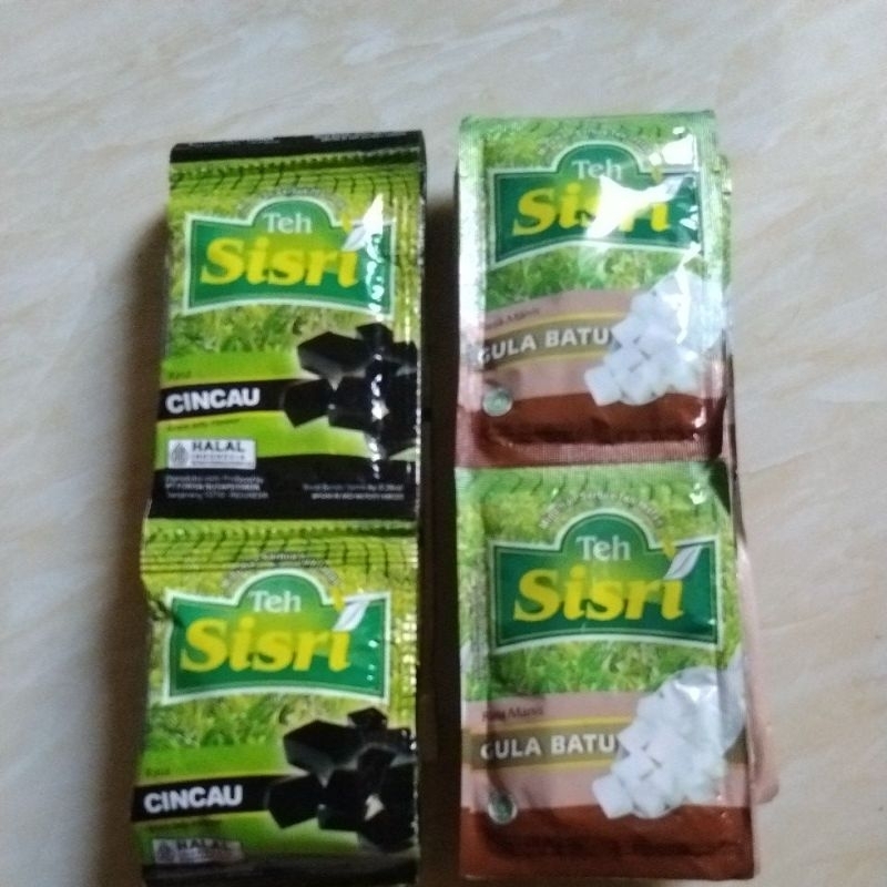 Tea sisri Sugar Cubes/cincau Contents 10 Sachets @8gr | Shopee Philippines
