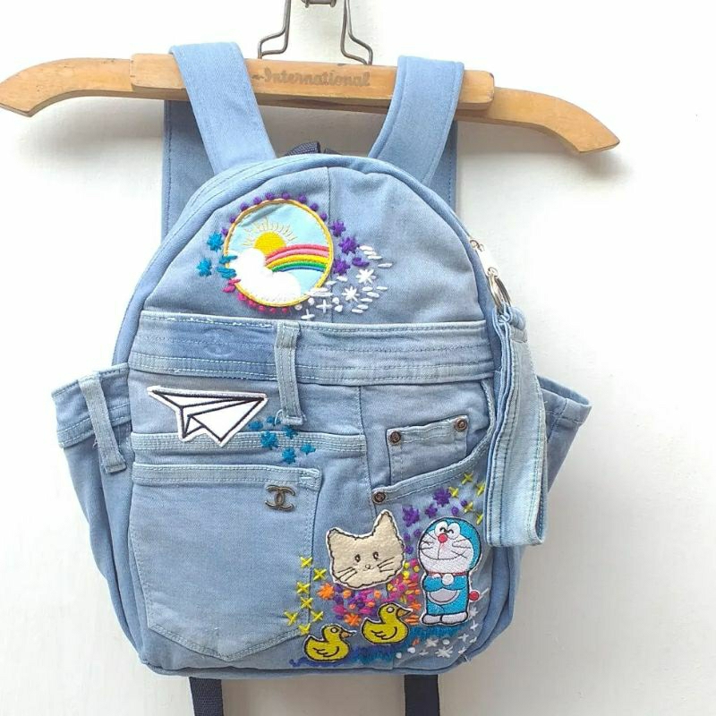 Doraemon Backpack/ levis Backpack/Kids Backpack | Shopee Philippines