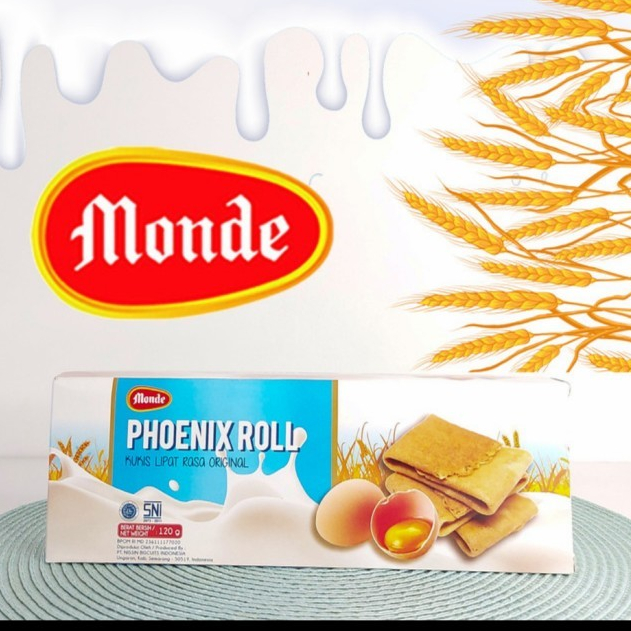 Monde PHOENIX ROLL ORIGINAL / CHOCOLATE FLAVOR FOLDABLE COOKIE | Shopee ...