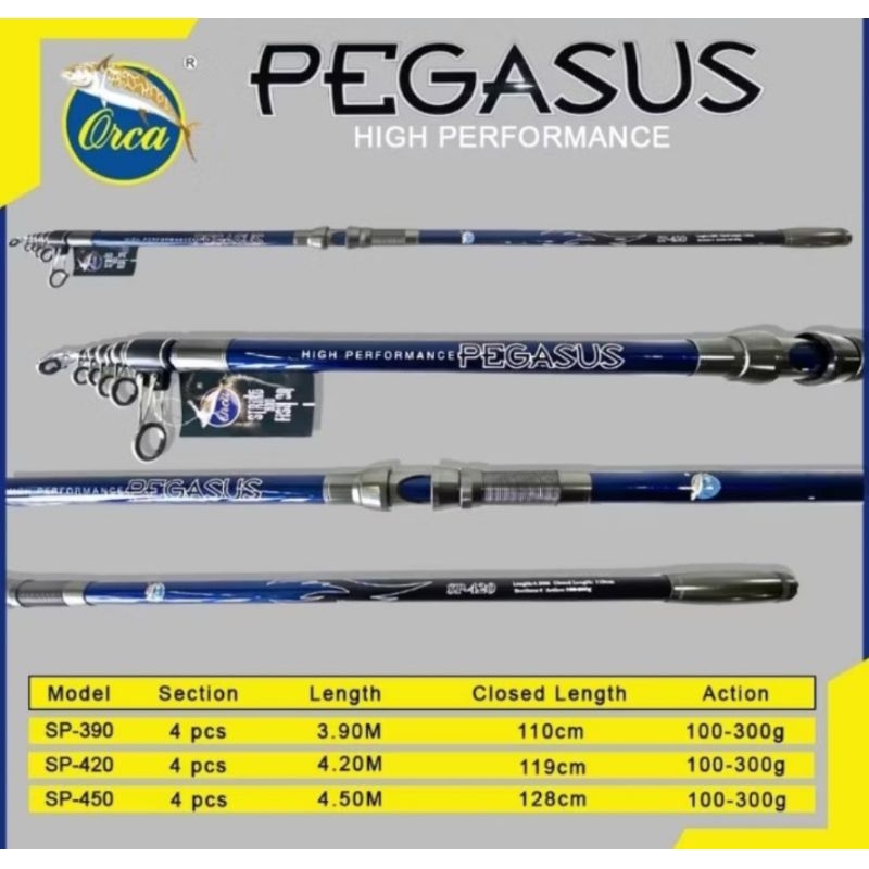 Orca pegasus Sand Fishing Rod | Shopee Philippines