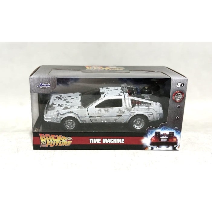 Jada 1/32 Back To The Future III - Time Machine Delorean Frost version ...