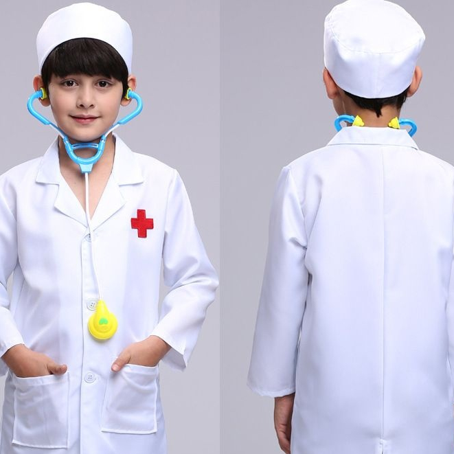 Ideals Of Children's Profession Clothes - Small Doctor's Children's ...