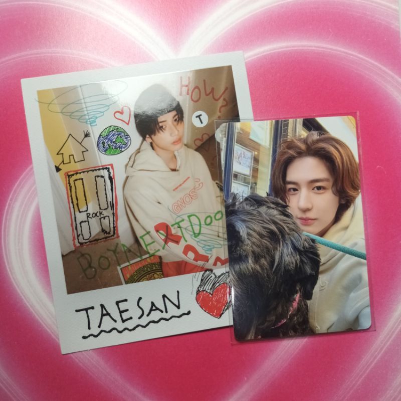 Photocard poca pc Leehan guguk+polaroid Taesan HOW Sticker ver ...
