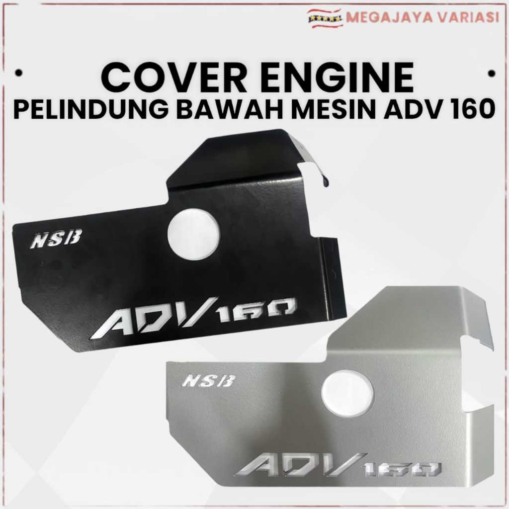 MESIN Engine cover, engine protector, PNP ADV 160 MJ55 engine cover ...