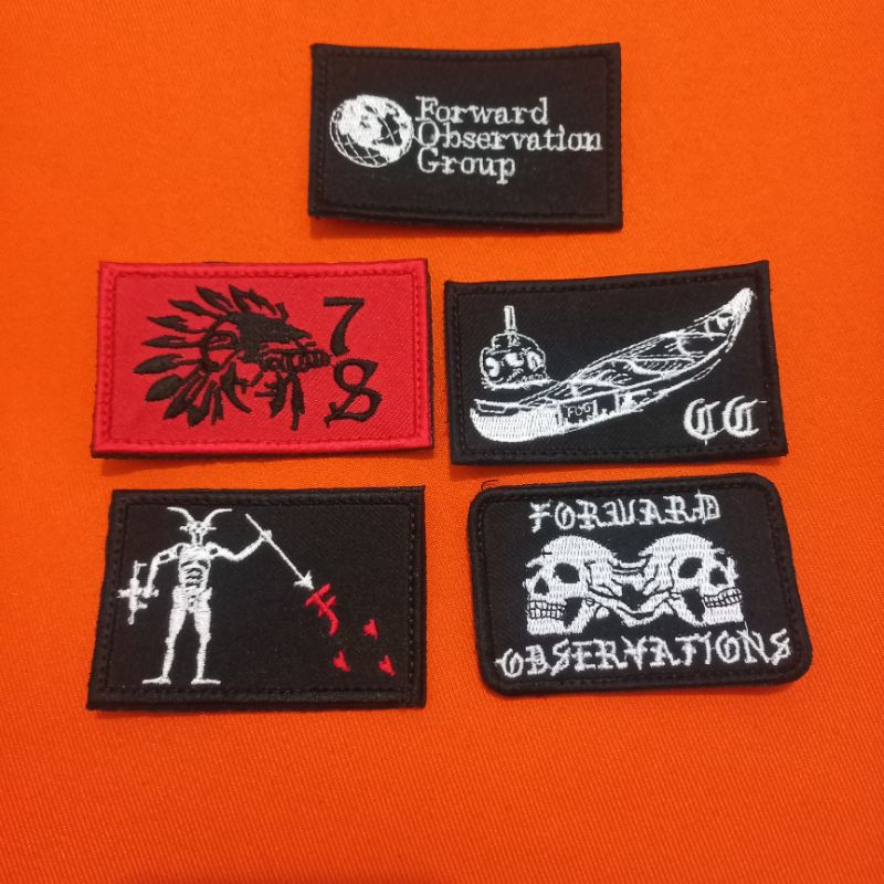 Forward Observation Group | Fog | Embroidered patch | Shopee Philippines