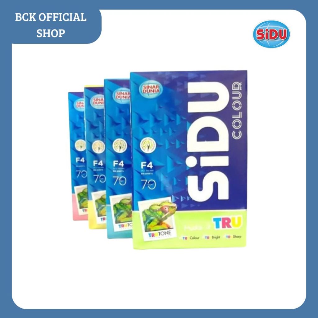 Hvs Color FCC F4 HVS Paper Color F4 70 Sidu (RIM) | Shopee Philippines