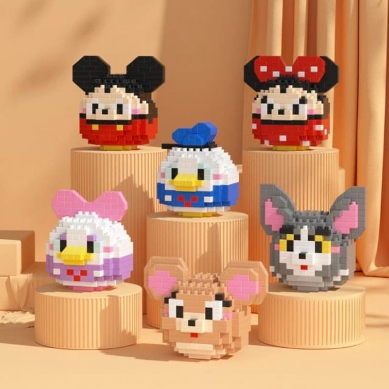 Damo Egg Nano Mini Block Brick Bricks Figure Block Stacking Puzzle ...