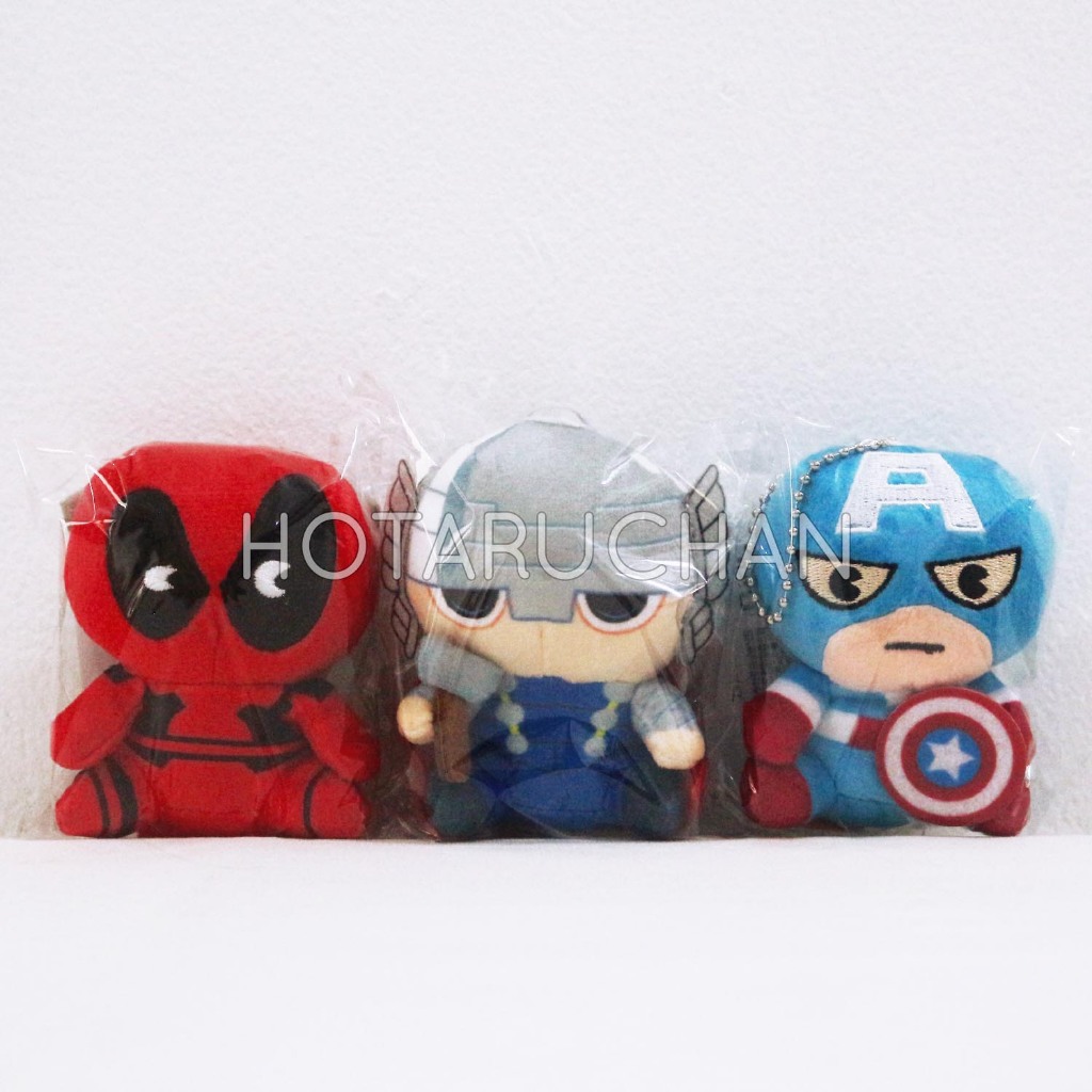 [OFFICIAL] Marvel Heroes Plush Mascot S | Shopee Philippines