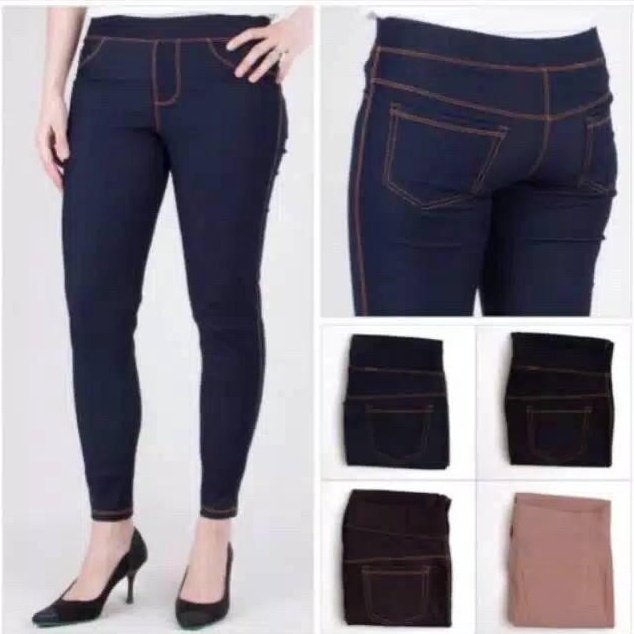 SPECIAL PRICE GK DENIM LEGGINGS BIG SIZE JEANS LEGGINGS BIG SIZE DENIM ...