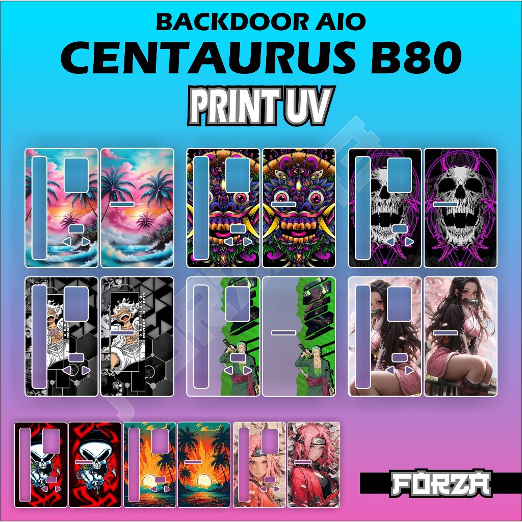 Forza93 BODY PANEL CENTA B80 PRINT | Shopee Philippines