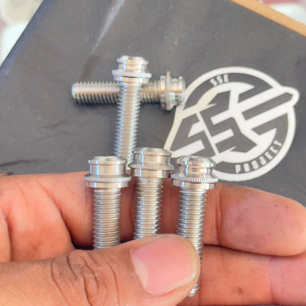 Rx King Bottom Triangle Bolts Custom Lathe Stainless Bolts (Price per 1 ...