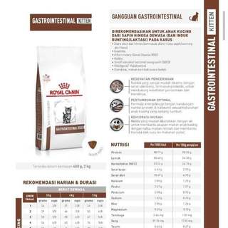 Royal CANIN GASTROINTESTINAL CAT 400GR FRESH PACK-RC GASTRO INTESTINAL ...