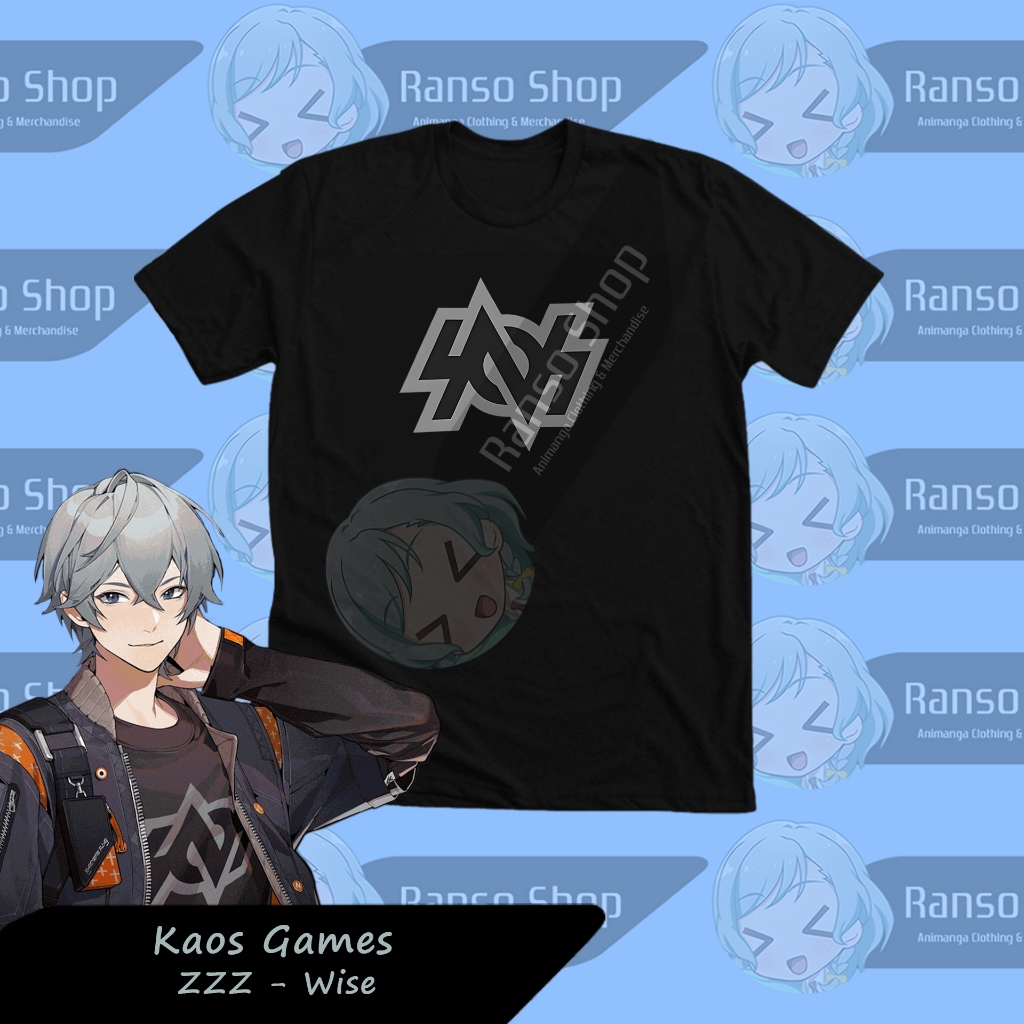 Wise ZZZ Game T-shirt / Anime Wise Zenless Zone Zero Cosplay Game shirt ...