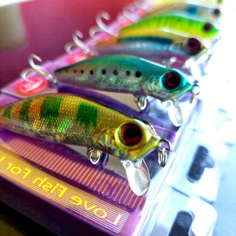 Tsurinoya DW71 Minnow Floating 6,4cm 6gram BEST KILLER ACTION | Shopee ...