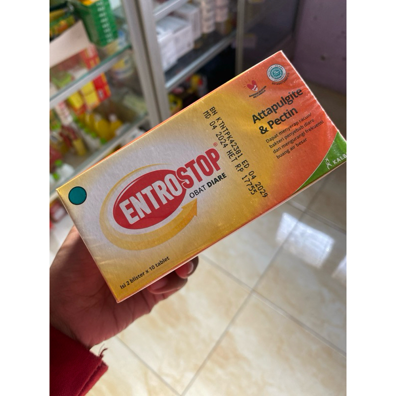 Entryostop Tablets/Overcoming Diarrhea | Shopee Philippines