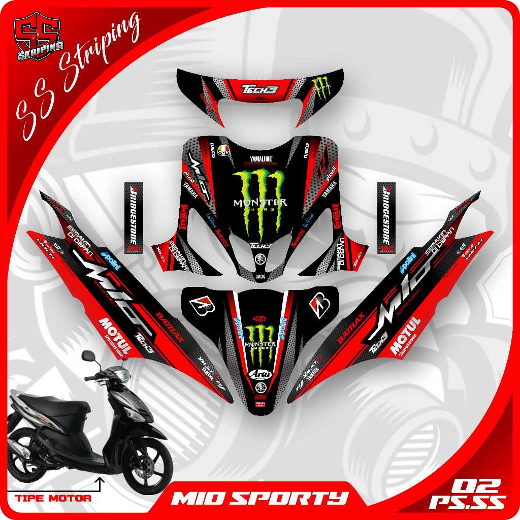 Mio Sporty Full Body Sticker Decal - Mio Sporty Full Body Sticker. Ps ...