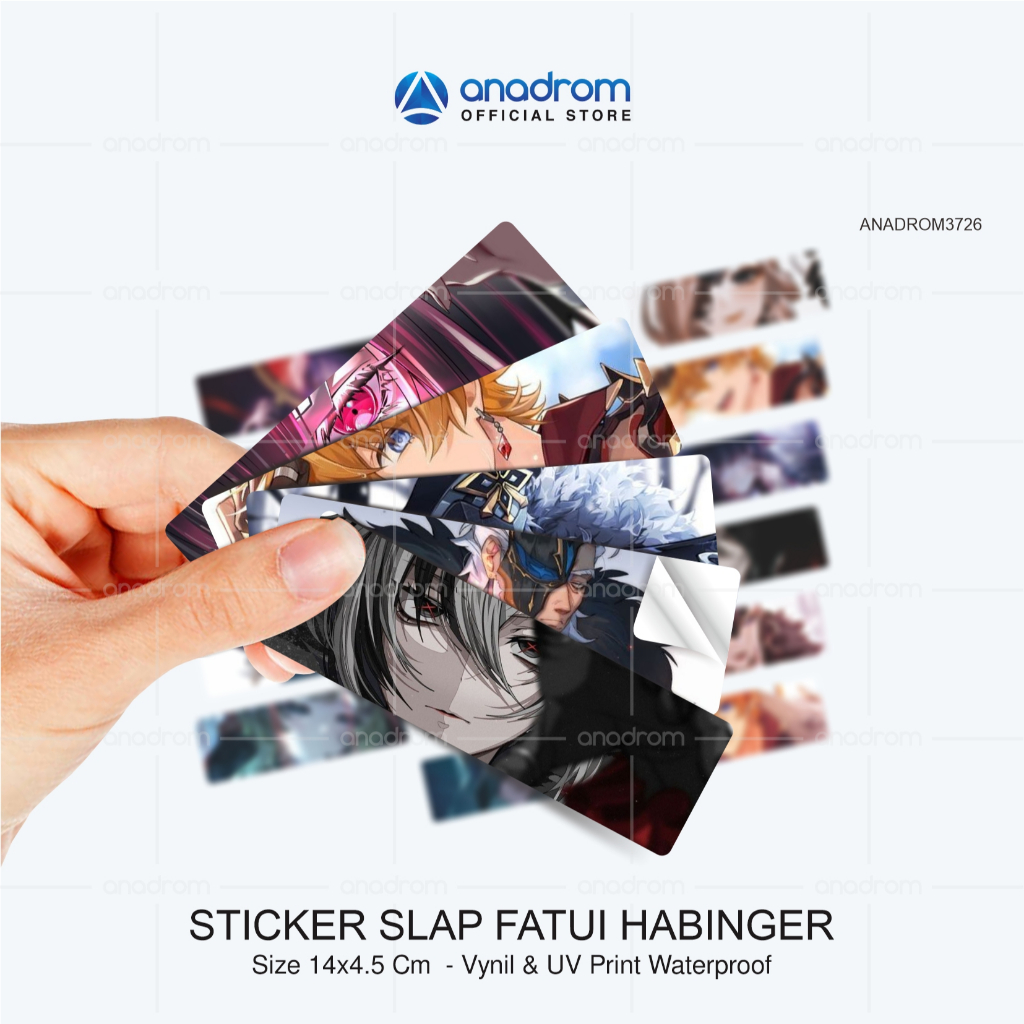 Genshin Impact Slap Sticker | Fatui Habinger Character Slap Sticker ...