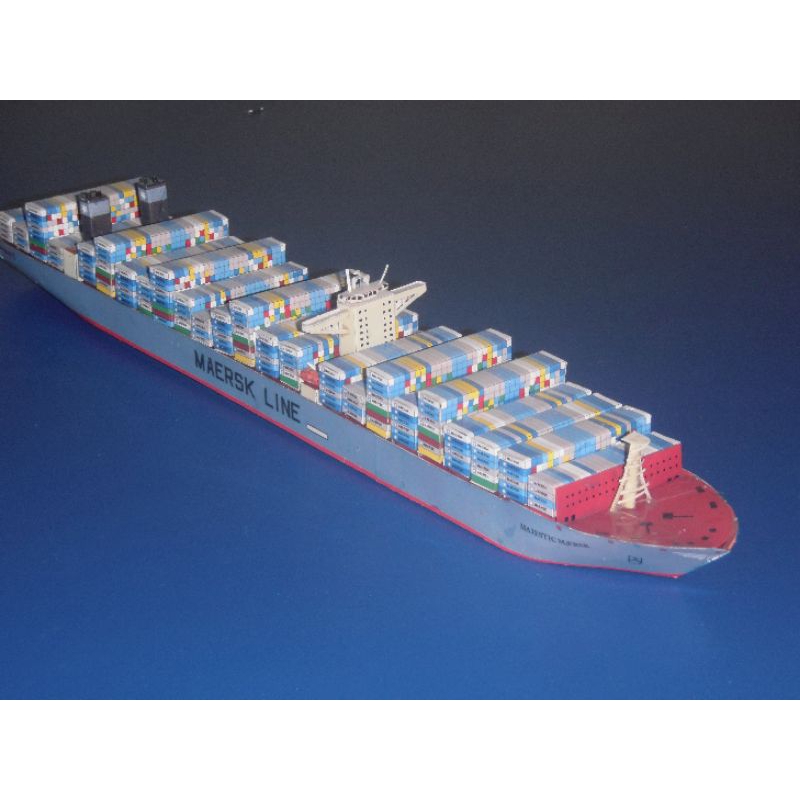 Maersk cargo Ship papercraft Pattern Sheet 2-1250 (2OP-Cb7) | Shopee ...