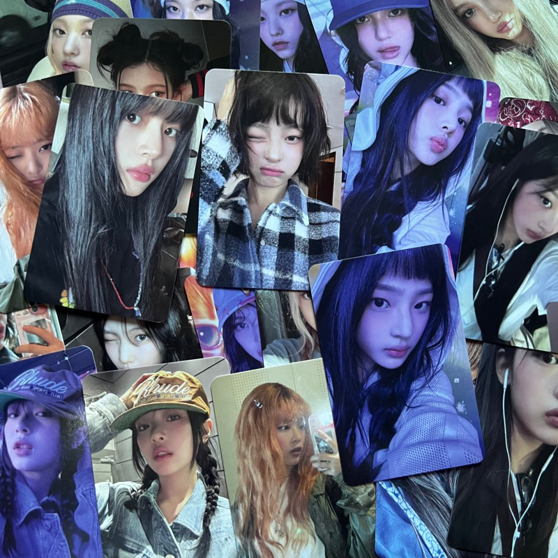 OFFICIAL PHOTOCARD ALBUM NEWJEANS SUPERNATURAL WEVERSE MINJI HANNI DANIELLE HAERIN HYEIN ...