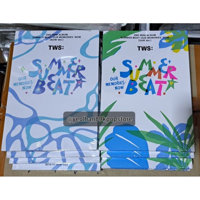 TWS 2nd Mini Album Summer Beat! Our Memories : Now | Shopee Philippines