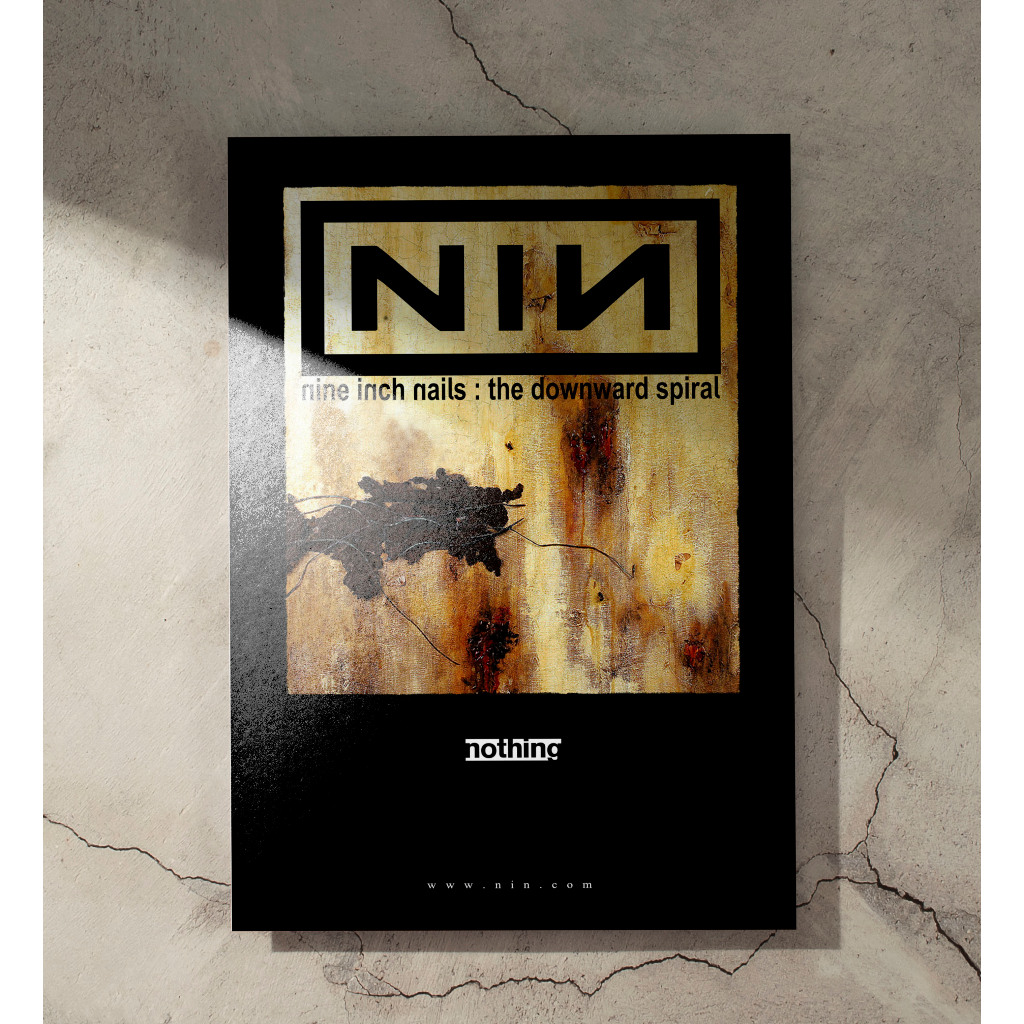Nin downward spiral Poster high resolution - Poster NIN downward spiral ...