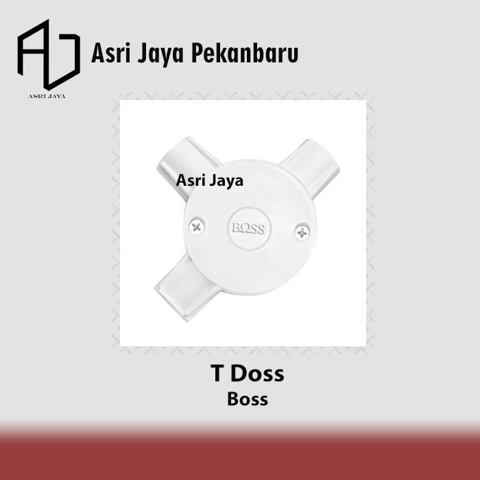 T-dus Boss branch 3 conduit 20mm (includes cover and bolts) | Shopee ...