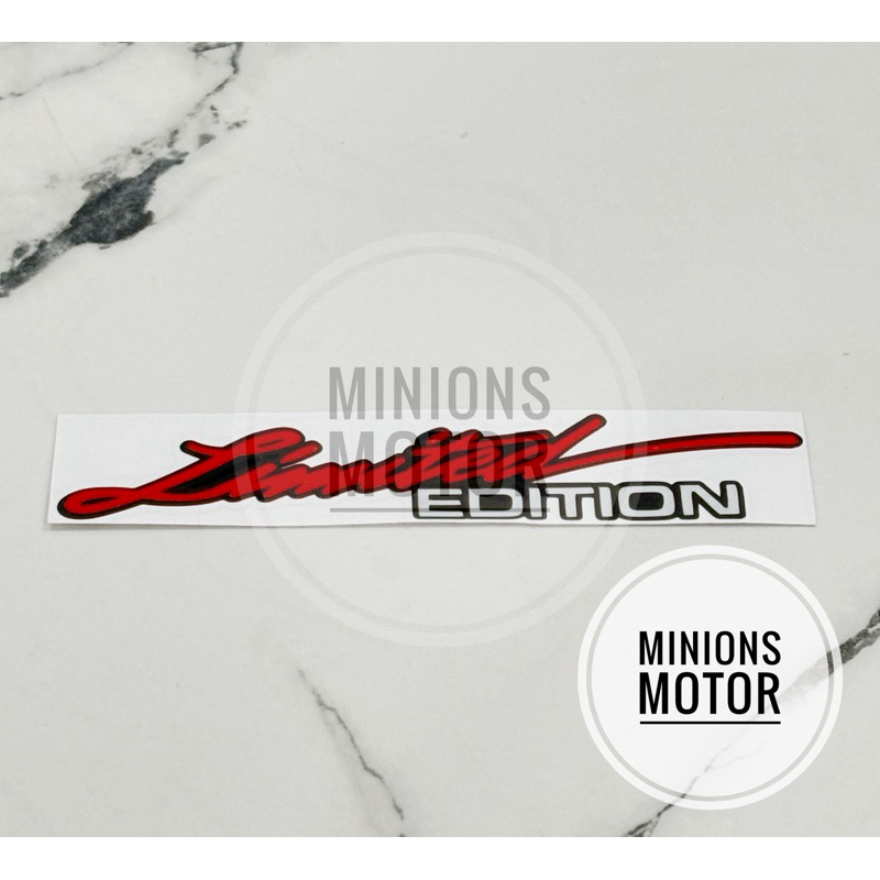 Limited edition motorbike stickers | Shopee Philippines