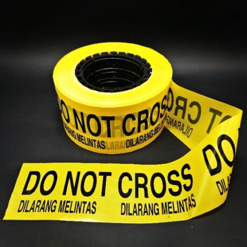 Police Line Do Not Cross 3 Inch x 300 Meters Barricade Tape Without ...