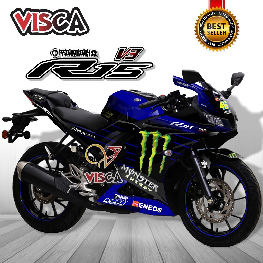 Decal R15 V3 Full Body/Striping R15 V3 Fullbody/Sticker Dekal Yamaha ...