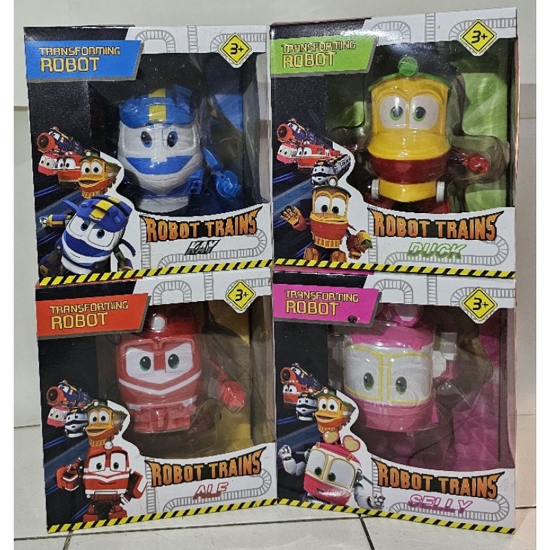 Children's Toys Robot Transforming Robot Trains 6688 | Shopee Philippines