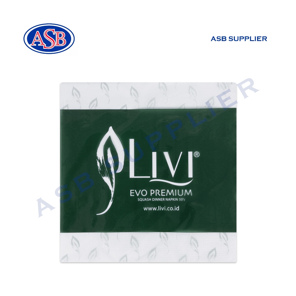Tissue / Tissue LIVI White Dinner Napkin (50 Sheets) | Shopee Philippines