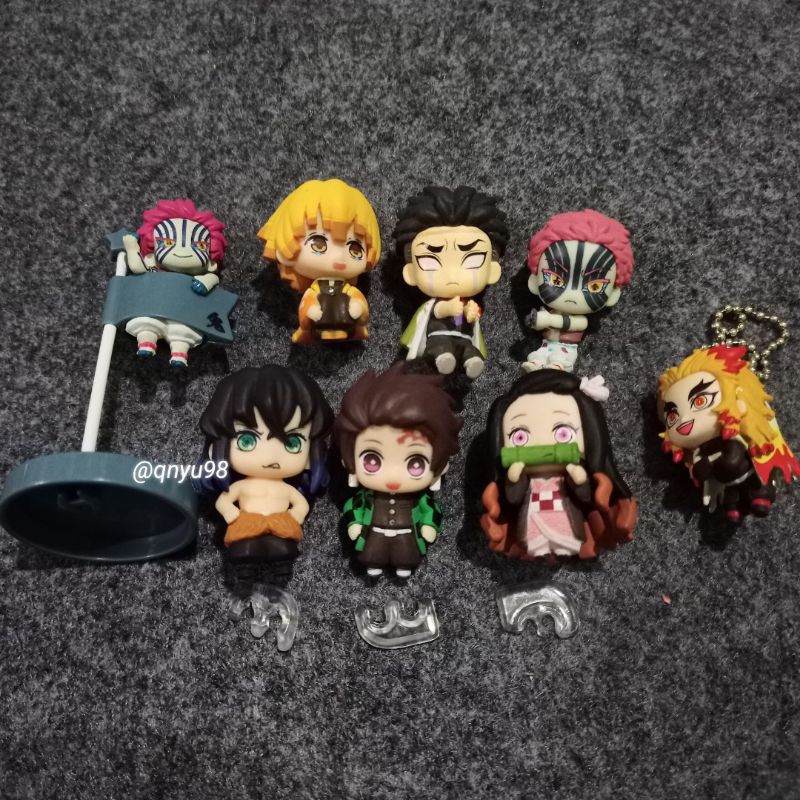 Merch KNY Demon Slayer Narabundesu, hug cot, etc.: Akaza, Rengoku ...