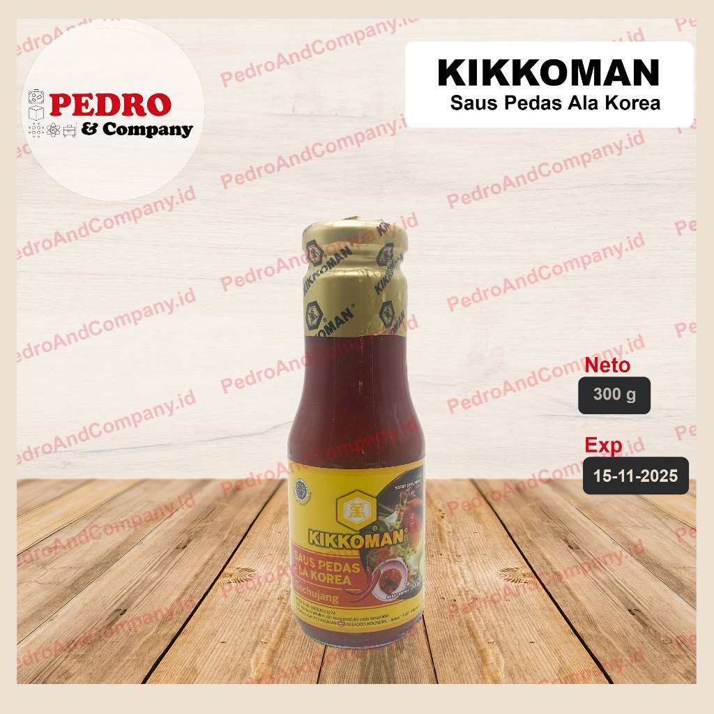Kikkoman - gochujang Korean style spicy sauce 300 grams | Shopee ...