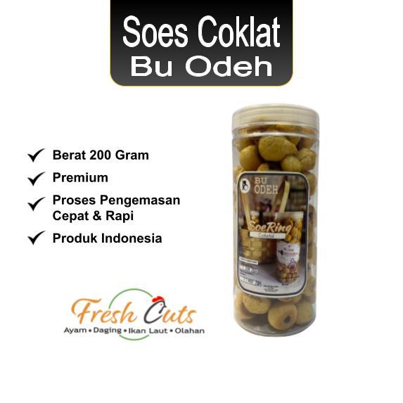 Bu Odeh Chocolate Soes/Chocolate Dry Sus/Chocolate Dried Soes/Snack ...