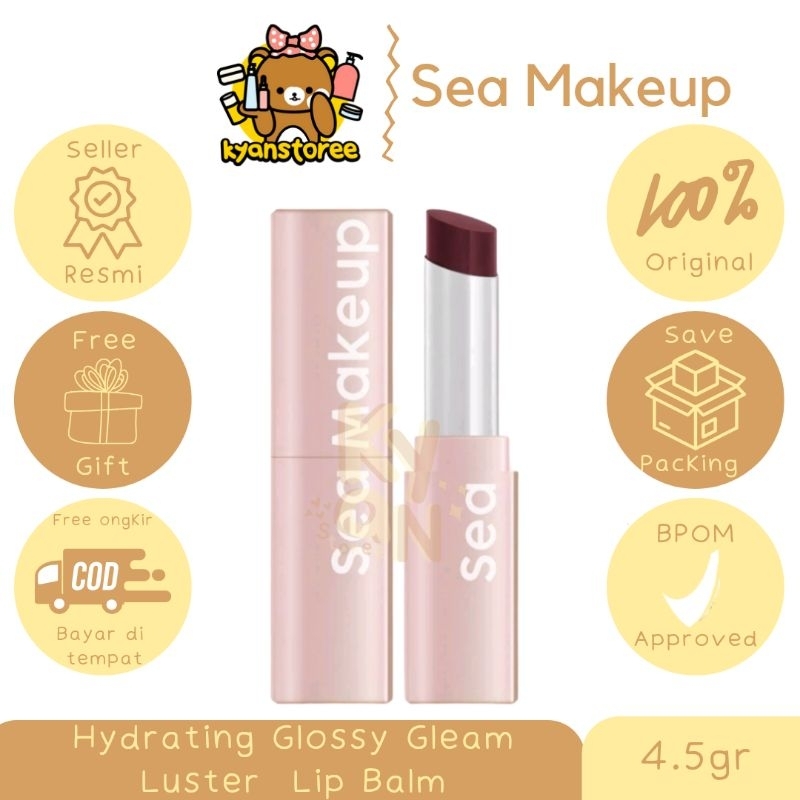 SEA MAKEUP GLEAM LUSTER TINTED LIP BALM | Shopee Philippines