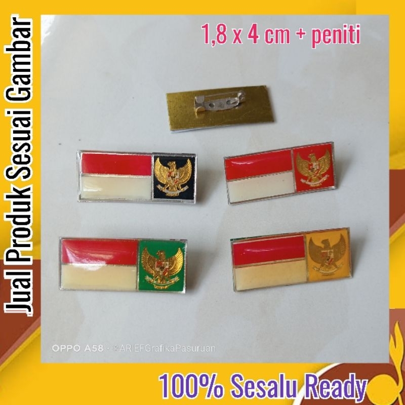 PUTIH MERAH Red and white garuda paskibraka MPG pin brooch | Shopee ...