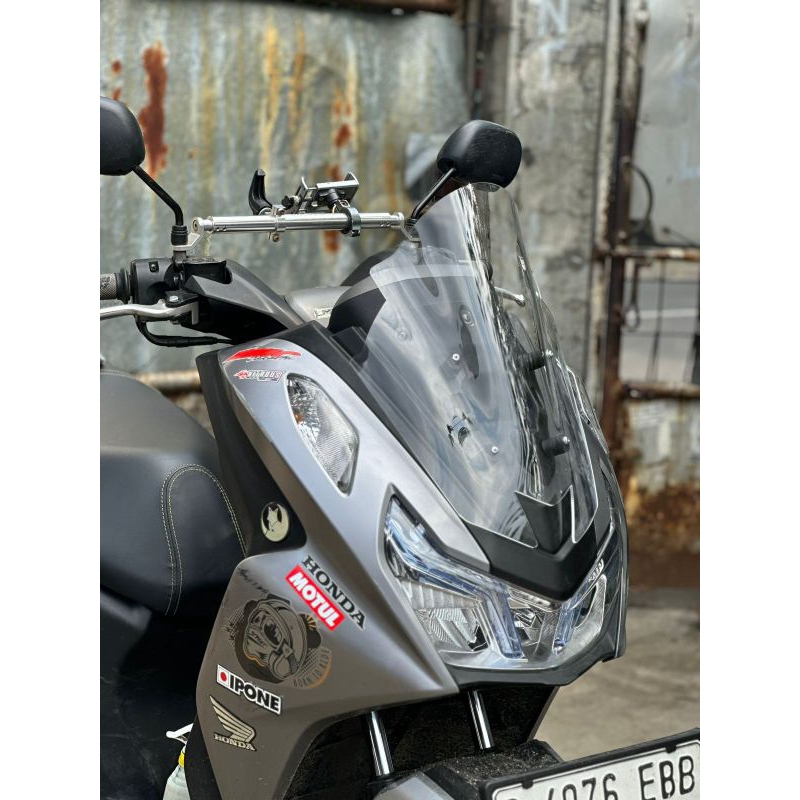 Windshield Lexi LX 155 2024 Connected Type TDR Mini V4. New Lexi Visor ...